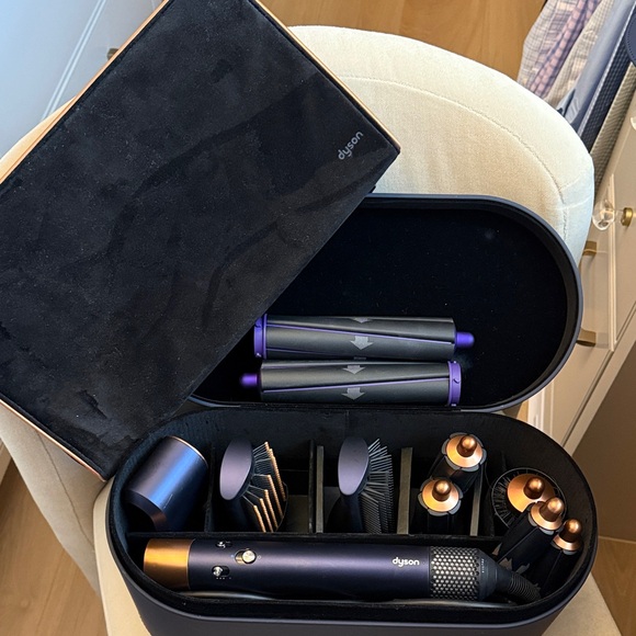 Dyson | Hair | Dyson Hair Styling Complete Black Purple Gold Accents ...